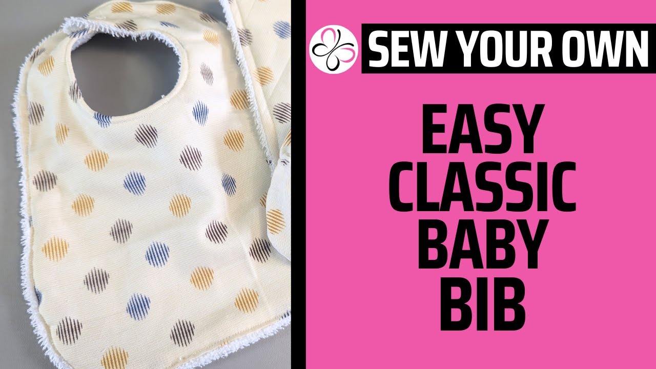 Sew a Classic Style Bib - Free Sewing Pattern and Tutorial - YouTube