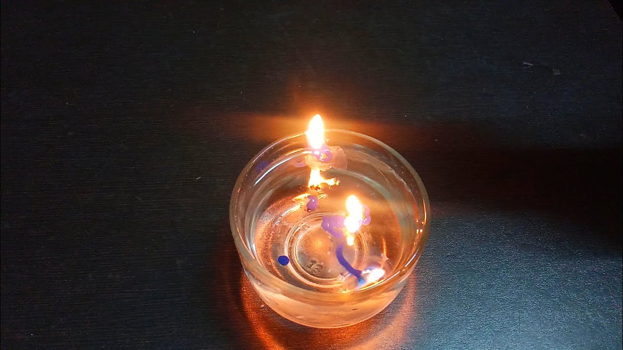 easy science experiment for kids to do at home with nail paint - YouTube