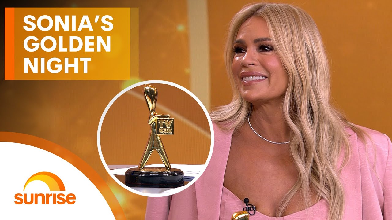 Sonia Kruger speaks to Sunrise following her Gold Logie win - YouTube