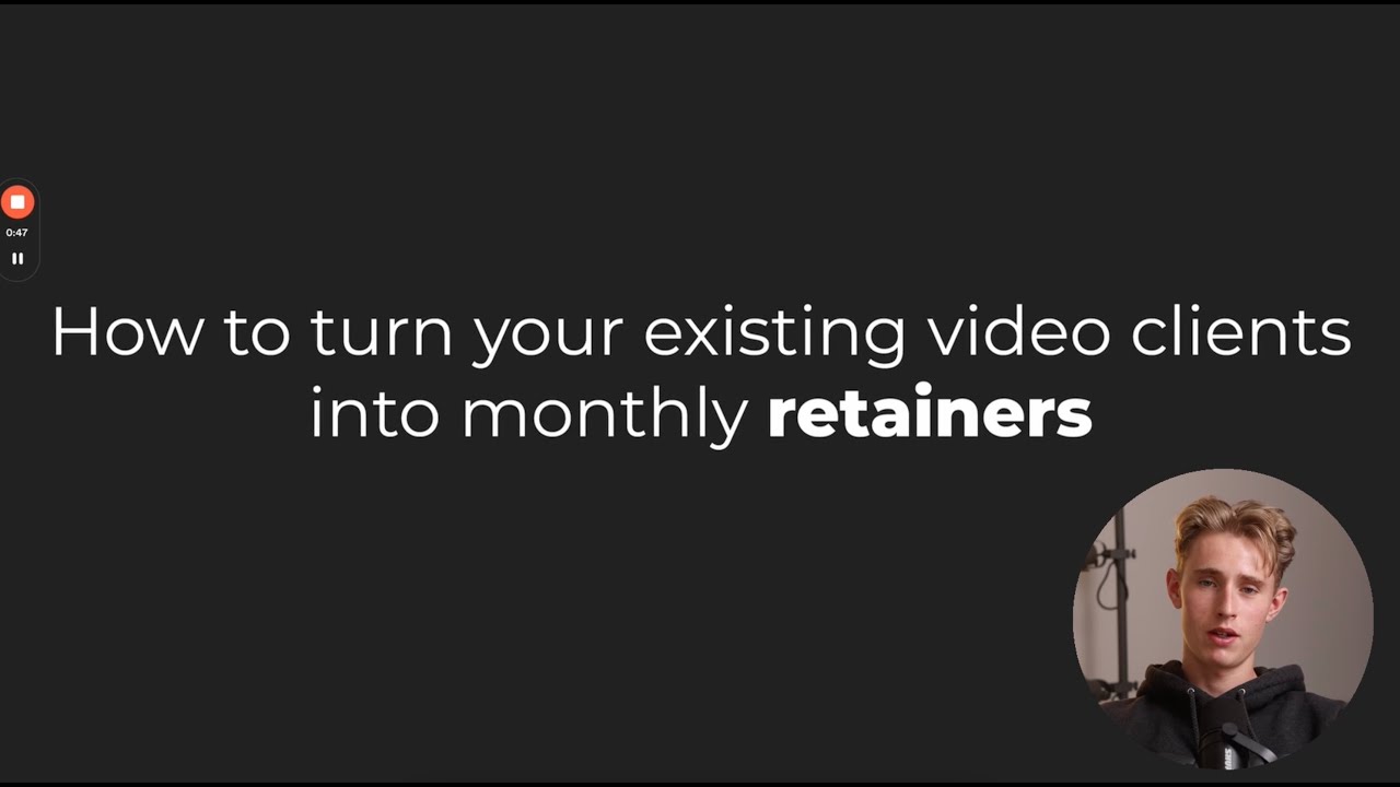 How to turn your existing videography clients into monthly retainers ...