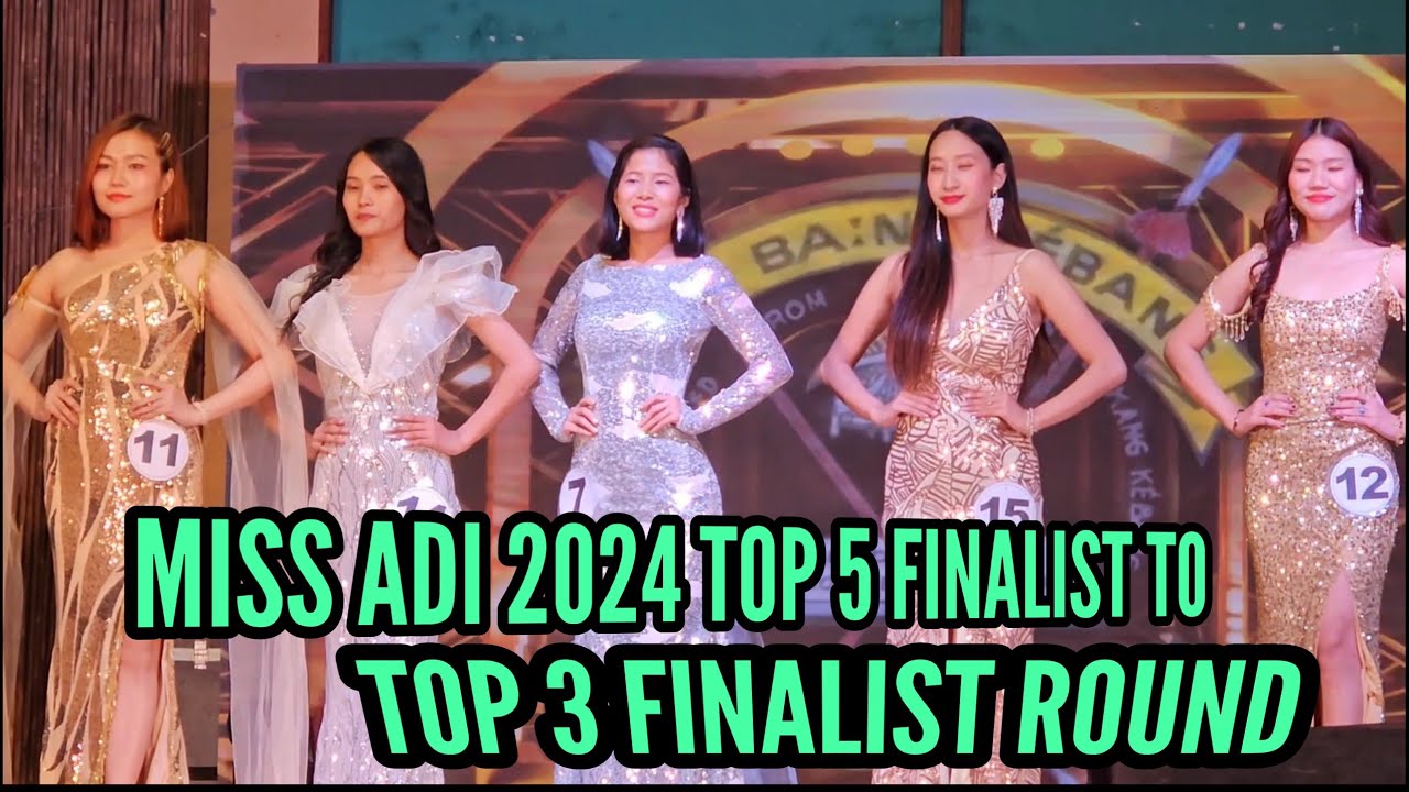 MISS ADI 2024 || TOP 5 FINALIST TO TOP 3 FINALIST ROUND || ADI YOUTH ...