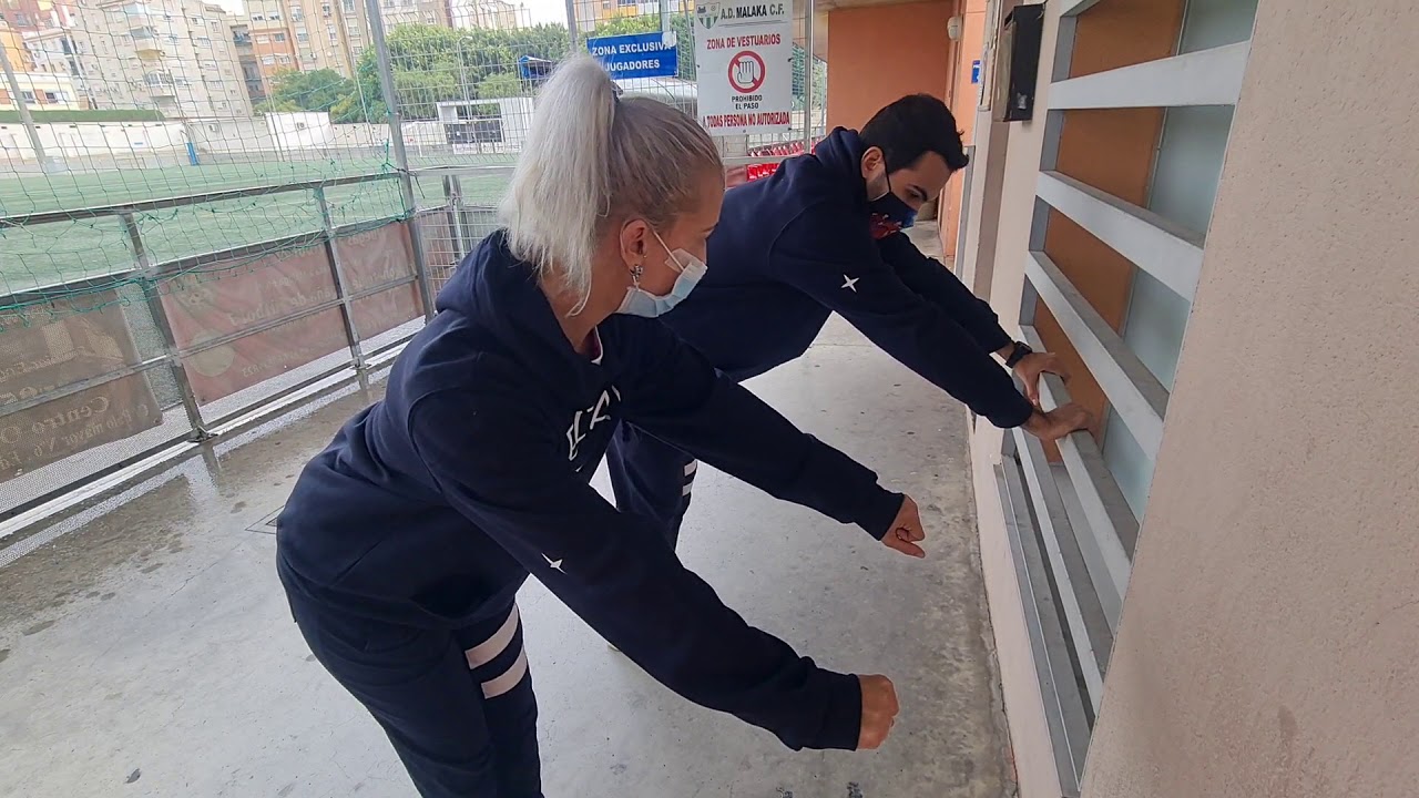 Salto lateral en banco sueco - YouTube