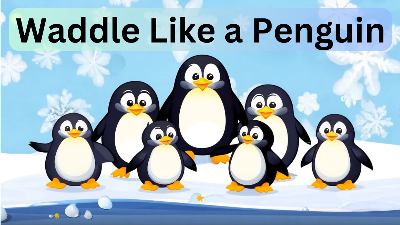Waddle Like a Penguin | AI Kids Song - YouTube
