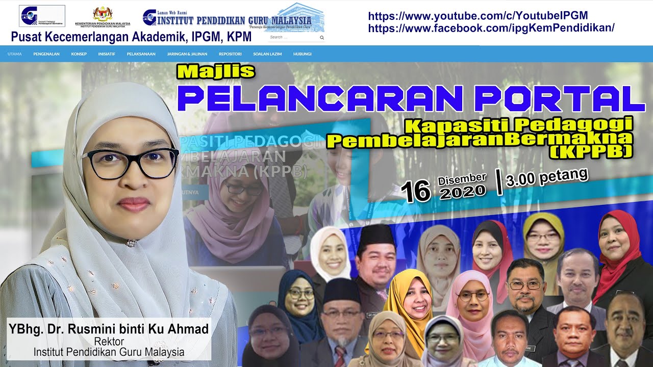 Pelancaran Portal KPPB - YouTube