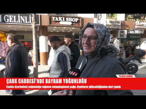 Çark Caddesi'nde kuru kalabalık! Bakan çok, alan yok...