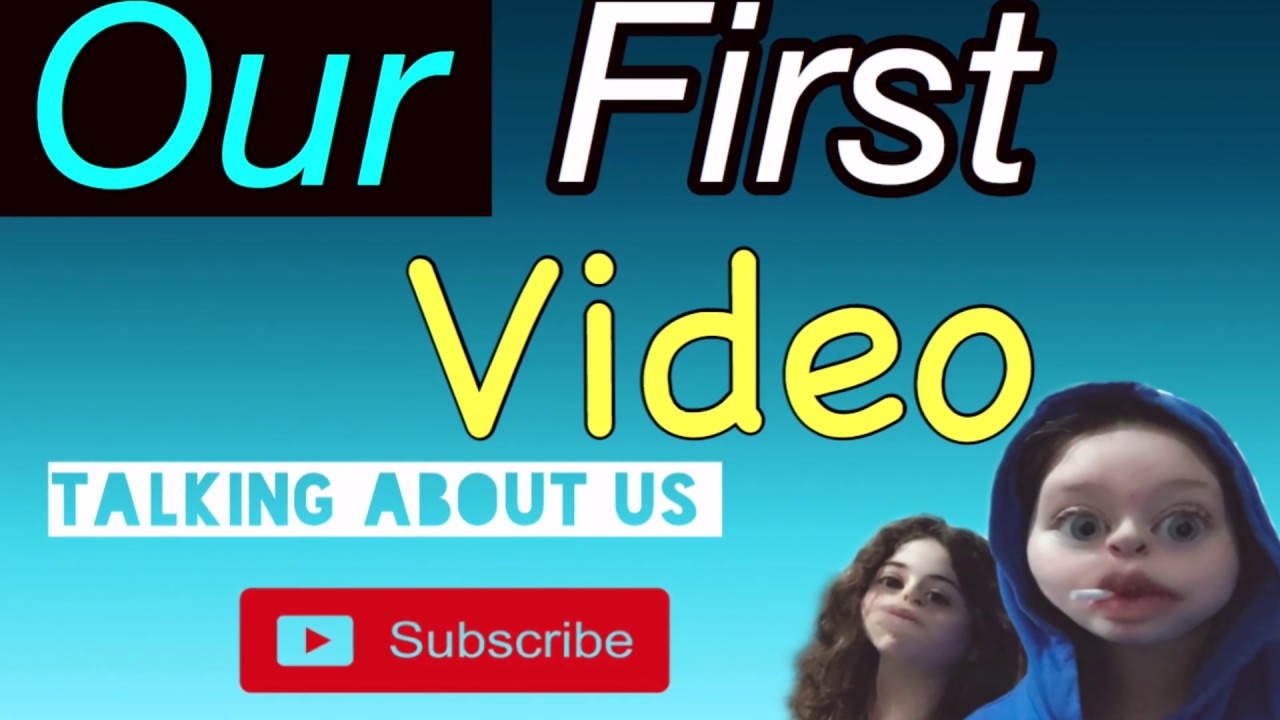 Our first video😚 - YouTube