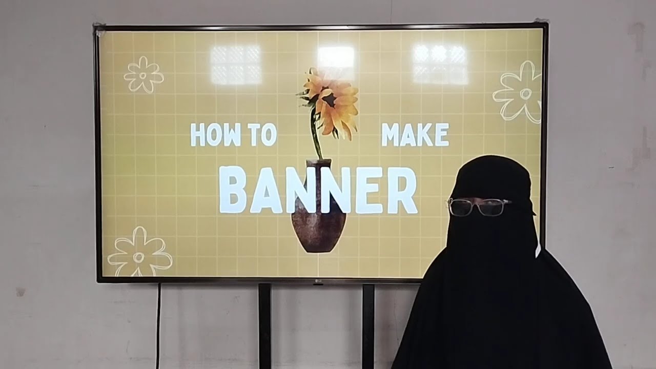 Asiyah - How To Make A Banner - 10 SMA MT IDN - YouTube