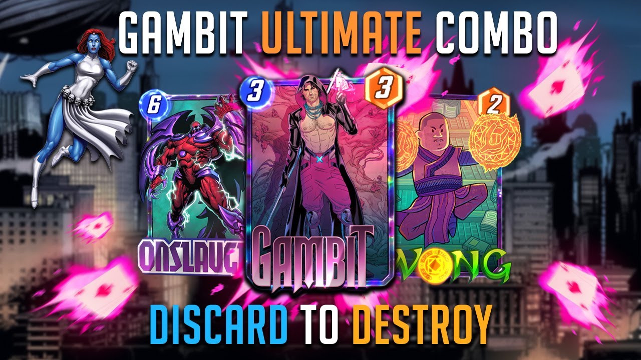 Gambit Ultimate Combo Deck | Marvel snap - YouTube