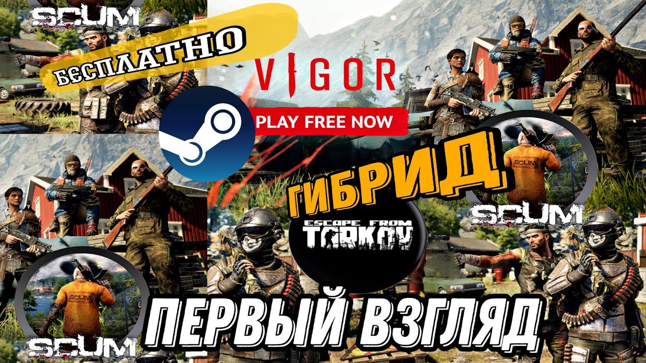 Vigor Стала бесплатной в Steam #enister96 #vigor #scum # ...