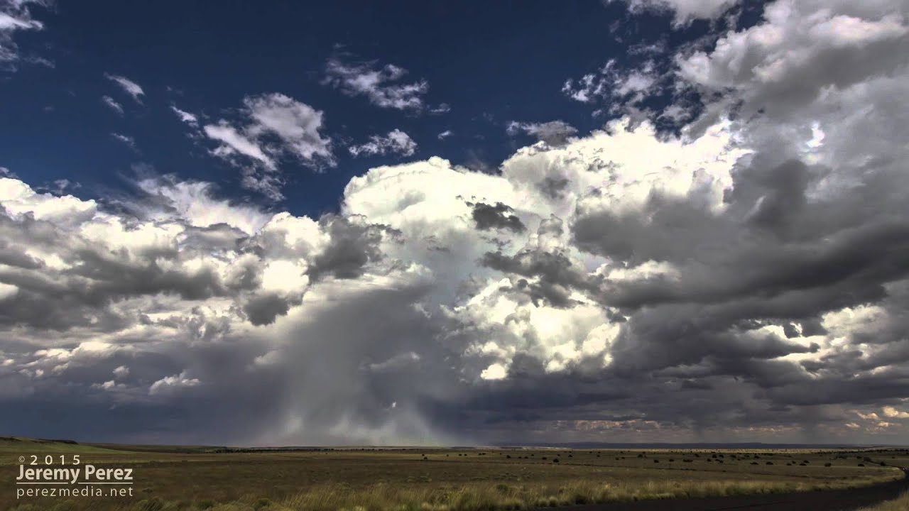 Supercell Structure - Northern Arizona - 14 September 2015 - YouTube