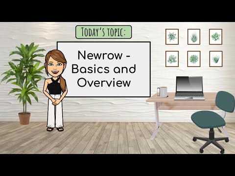 Newrow Basics - YouTube