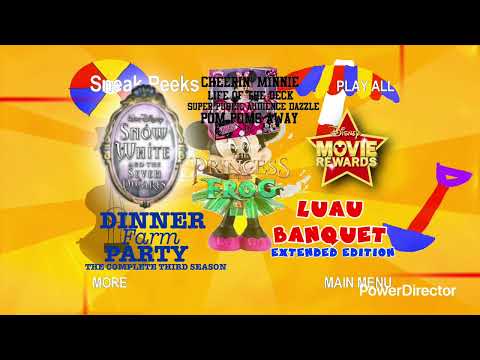 Hula Dancin’ Minnie: Beach Party With Big Break Sneak Peeks Menu