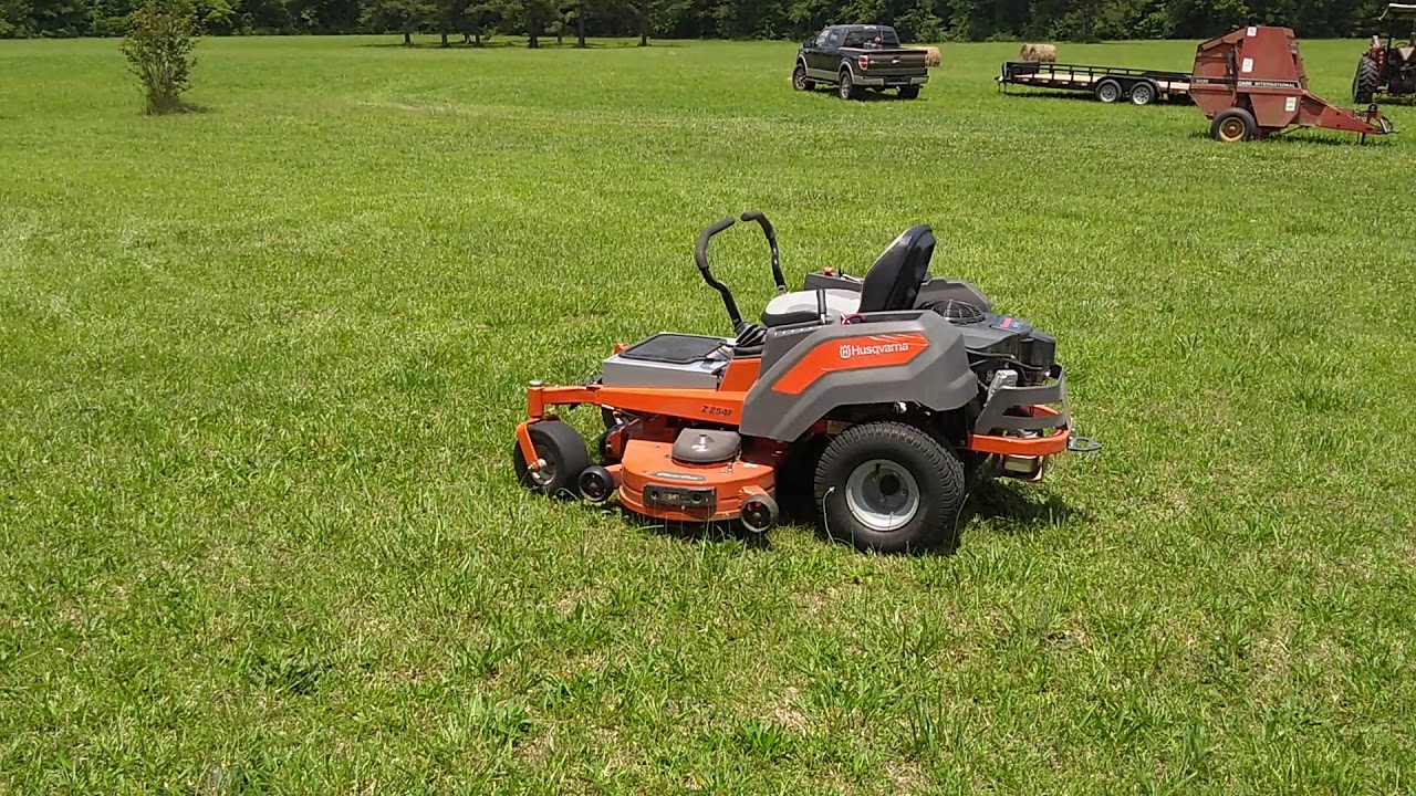 Zero Turn Mower first run under the RC - YouTube