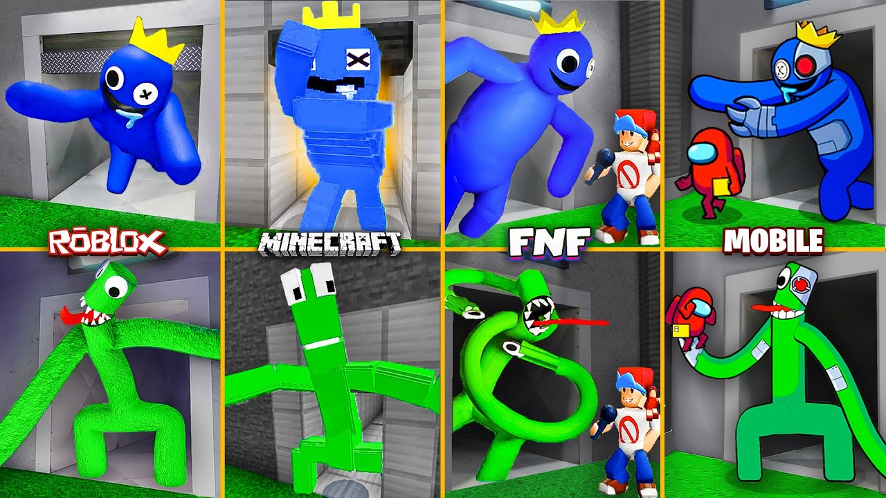 ROBLOX Rainbow Friends EVOLUTION of ALL CHARACTERS in All Games (Roblox ...