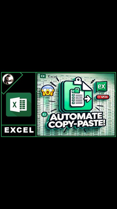 How To Automate Copy and Paste in Excel Best Methods - YouTube