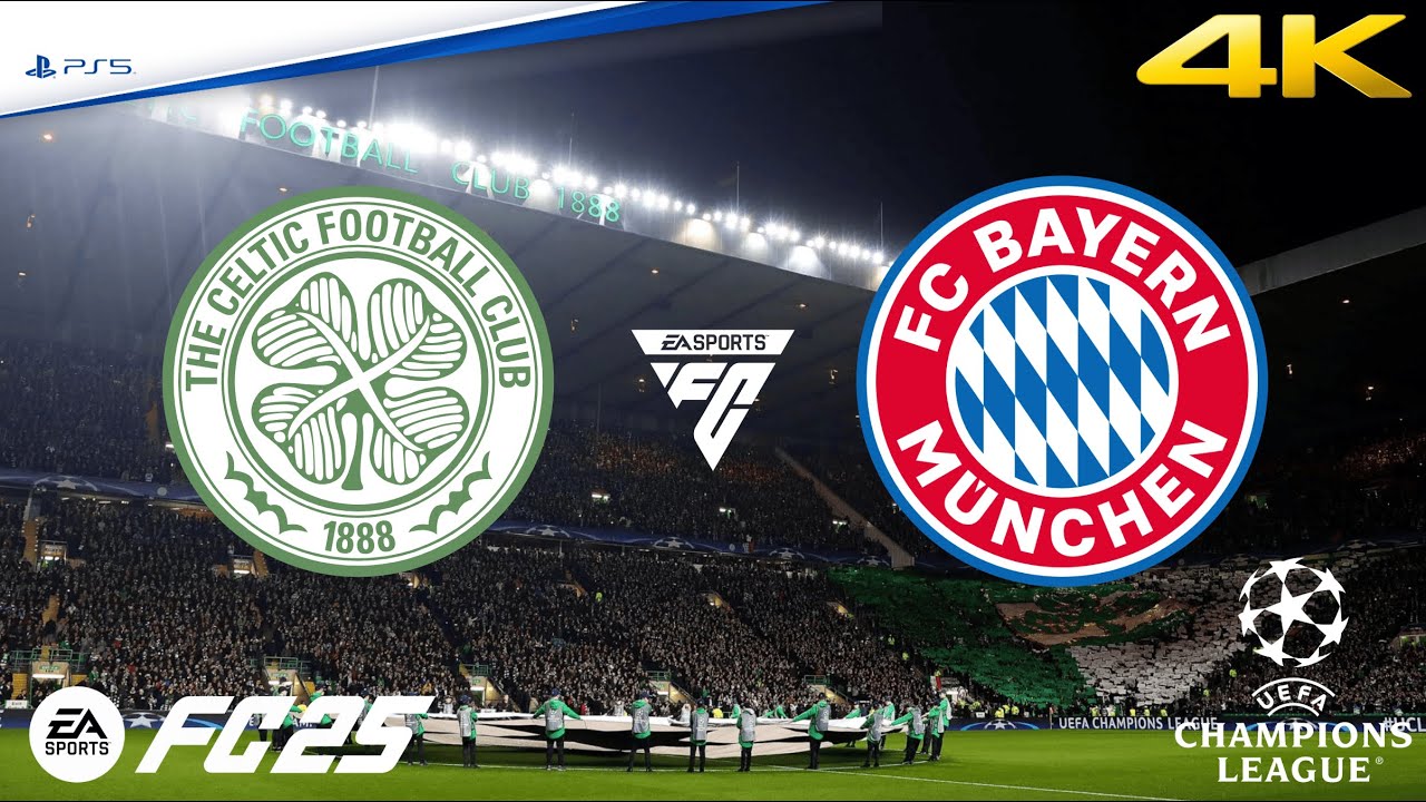 Celtic vs Bayern Munich | UEFA Champions league | EA FC 25 | PS5™ 4K HD ...