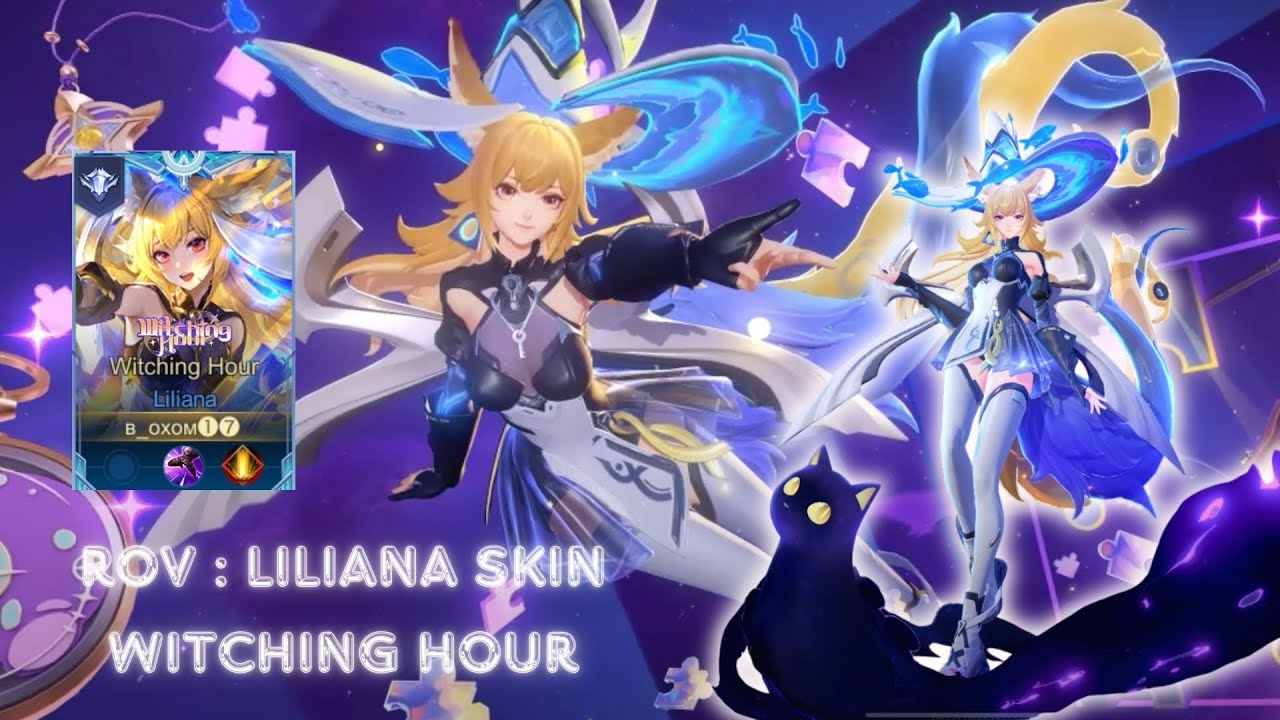 Rov : Liliana skin witching hour - YouTube
