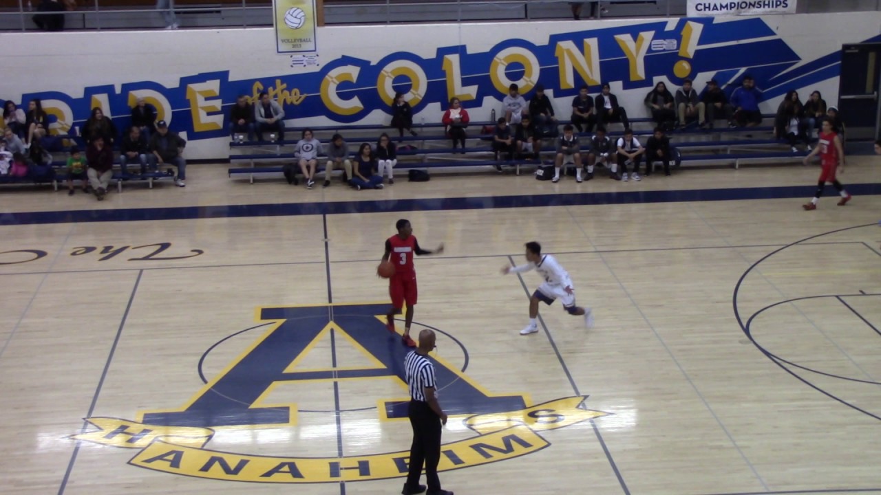 Savanna vs Anaheim - Varsity 1-18-17 - YouTube