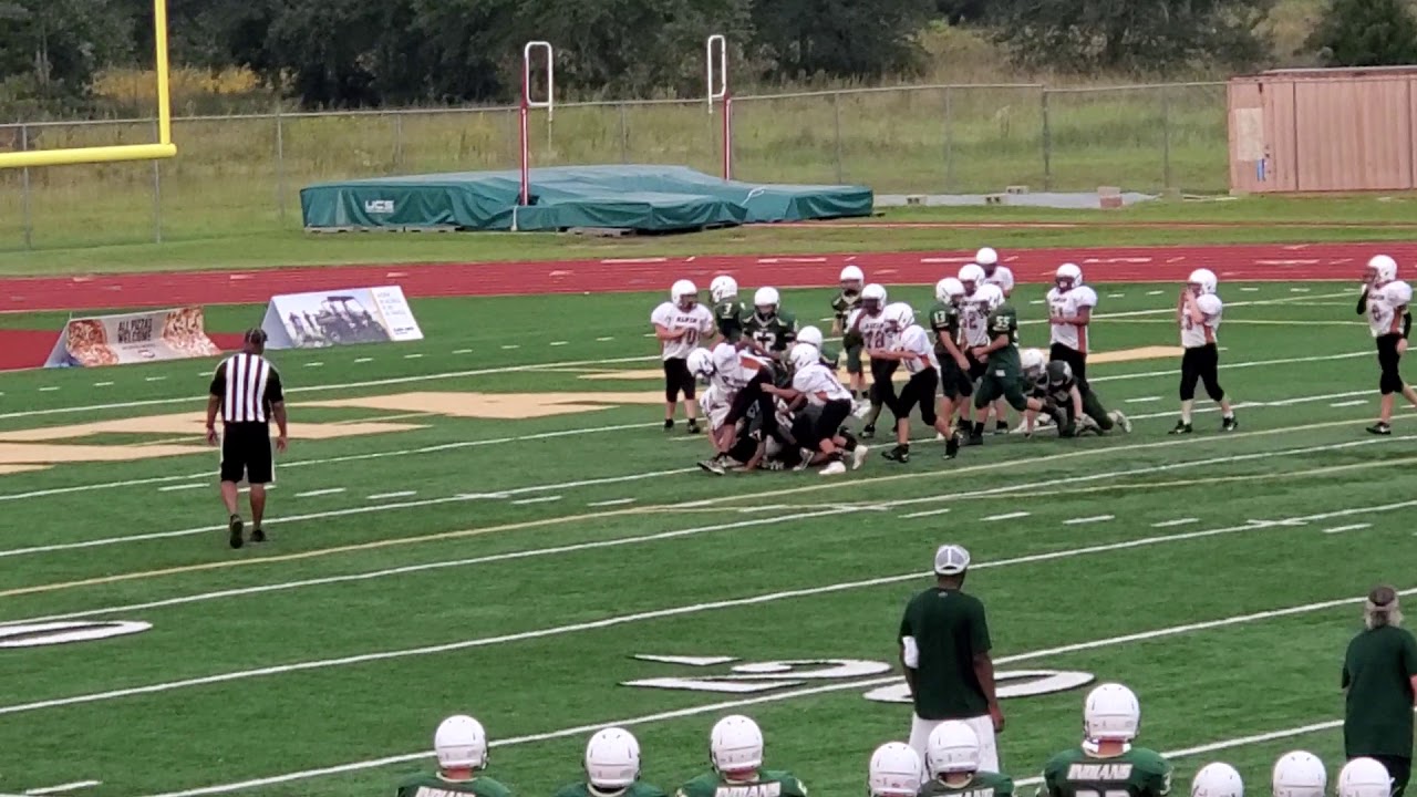 Alvin Jr High First touchdown - YouTube