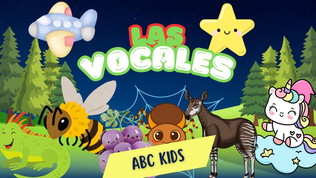 Las vocales - canciones infantiles - abc kids - educativos - YouTube