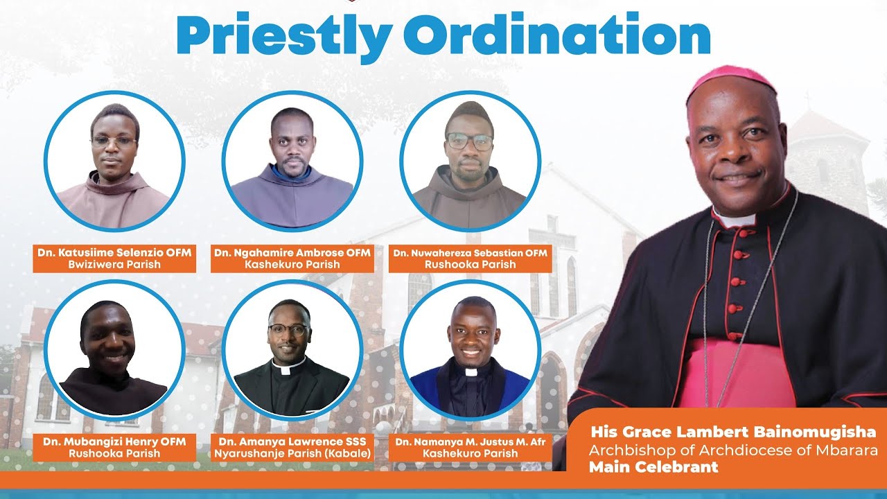 Priestly Ordination at Nyamitanga Cathedral | Mbarara Archdiocese 2025 ...