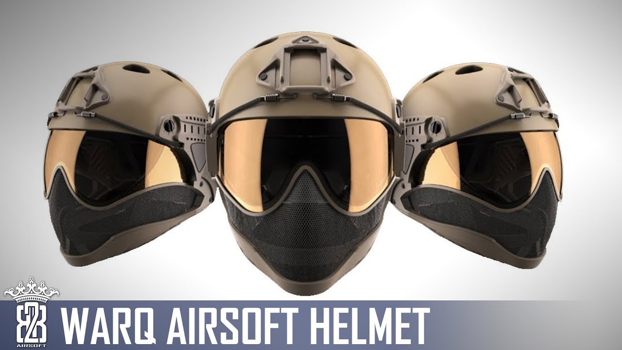 WarQ Helm Airsoft Review - YouTube