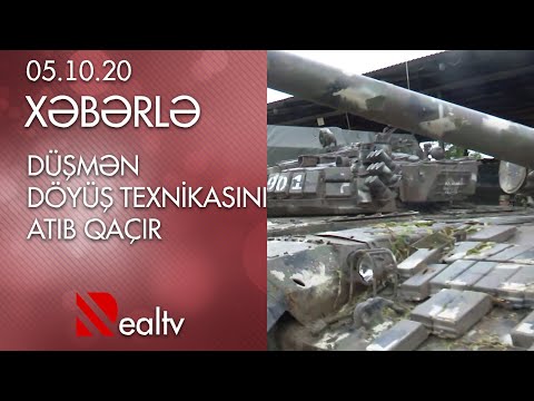Düşmən döyüş texnikasını atıb qaçır