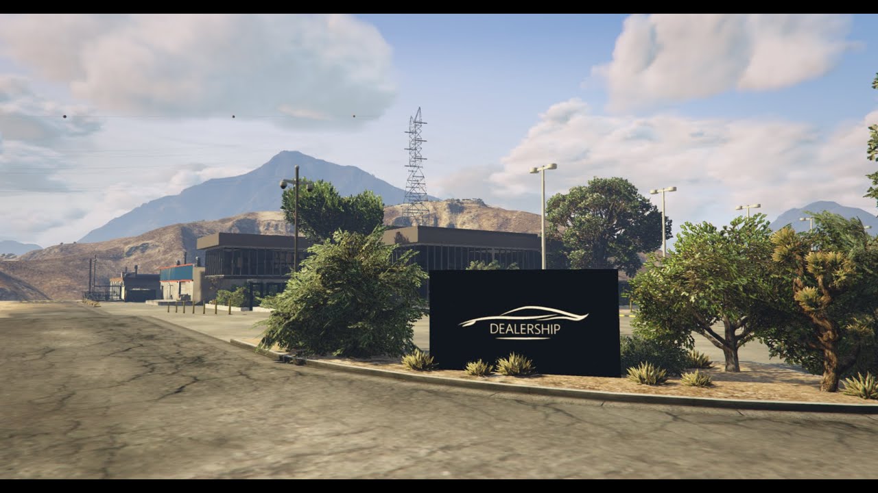 Sandy Shores Car Dealer MLO (FiveM) - YouTube
