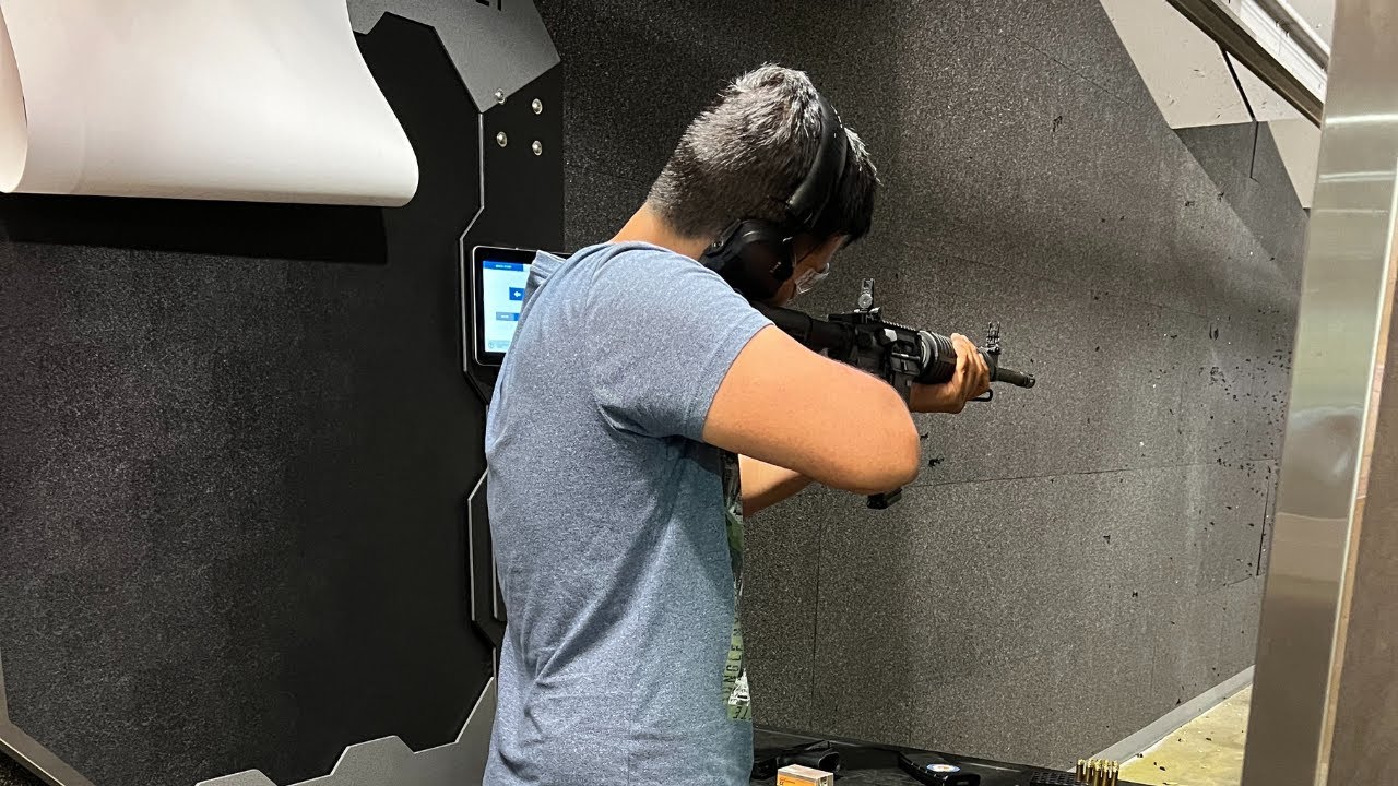 My first time at Shooting range | NC - YouTube