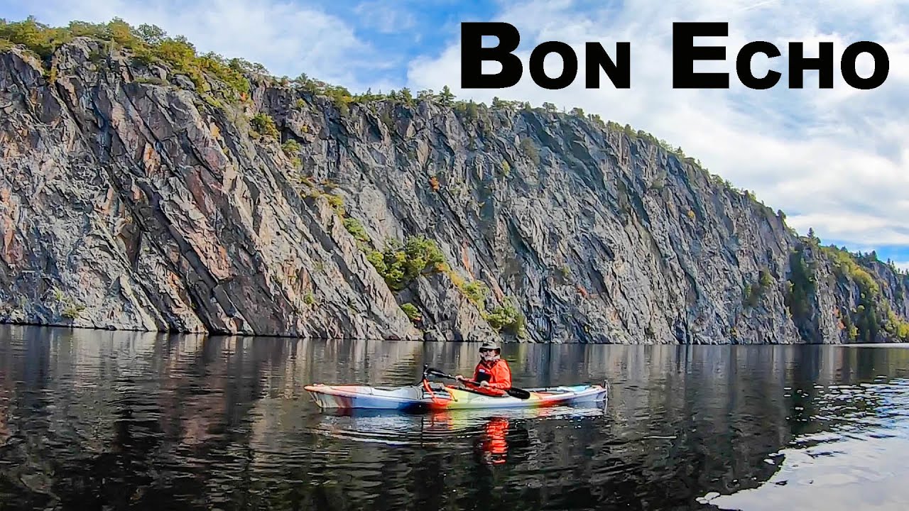 Visiting Bon Echo Rocks by Kayak - YouTube