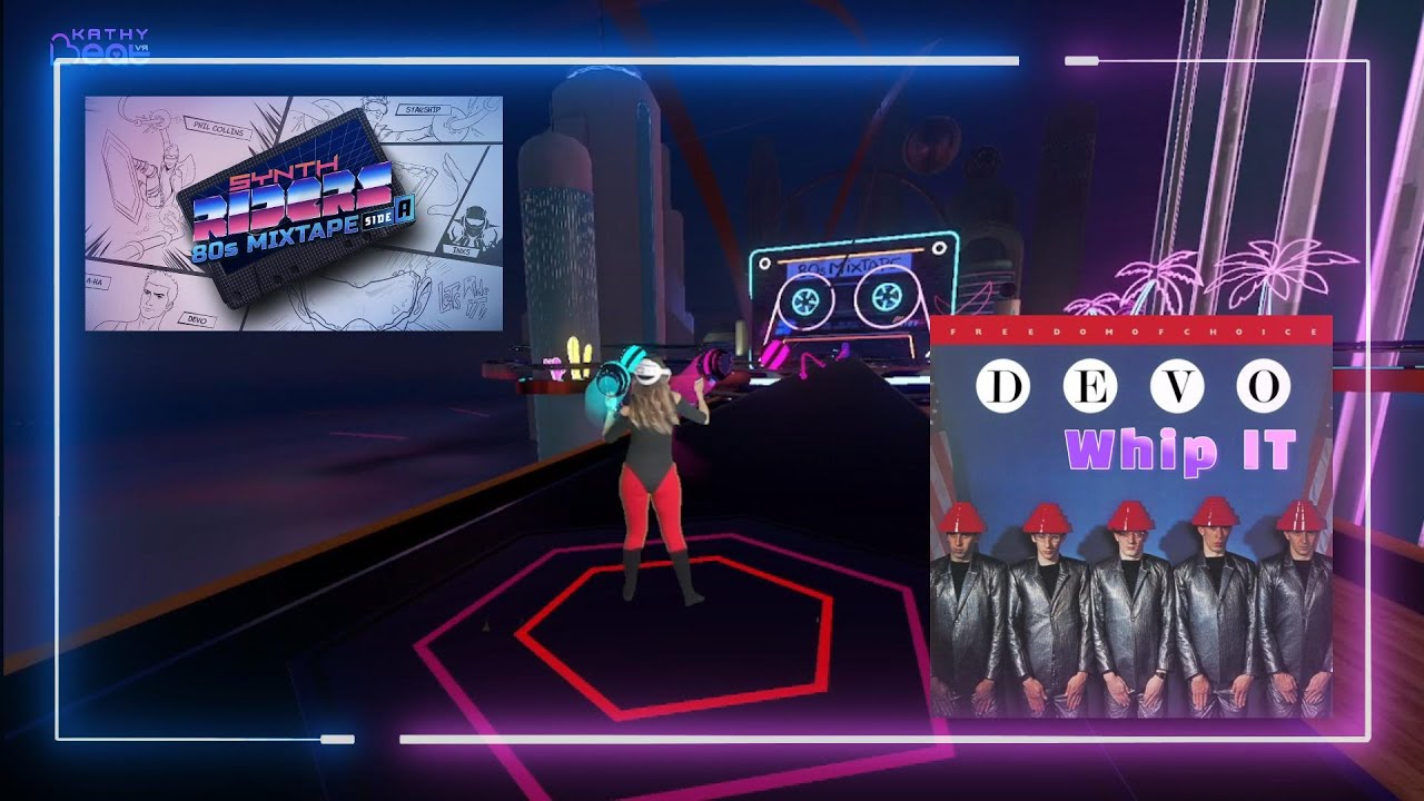 Devo - Whip It Synth Riders 80s Mixtape Side A | Master ver - YouTube