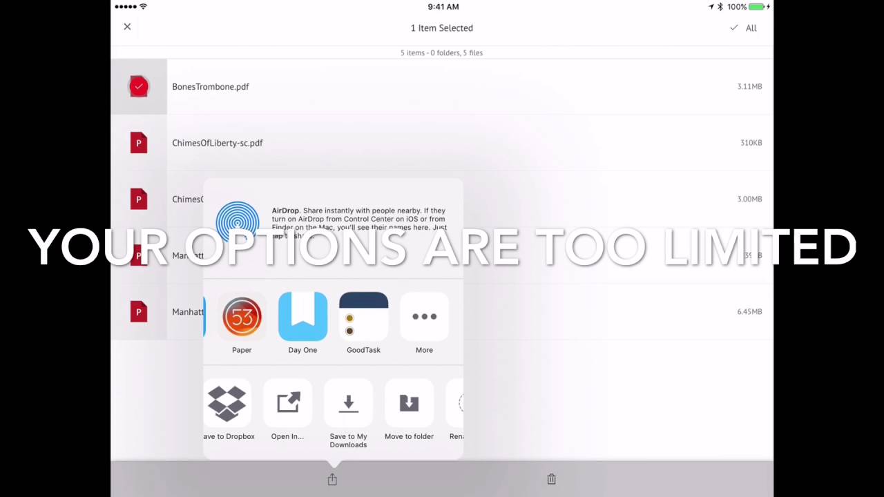 Transferring Files via Wireless SanDisk ThumbDrive to iPad - YouTube