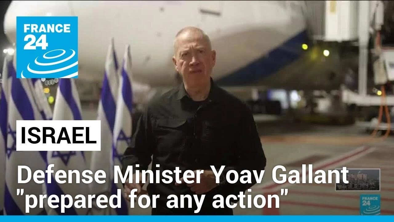 Israeli Defense Minister Yoav Gallant departs for talks in the US ...