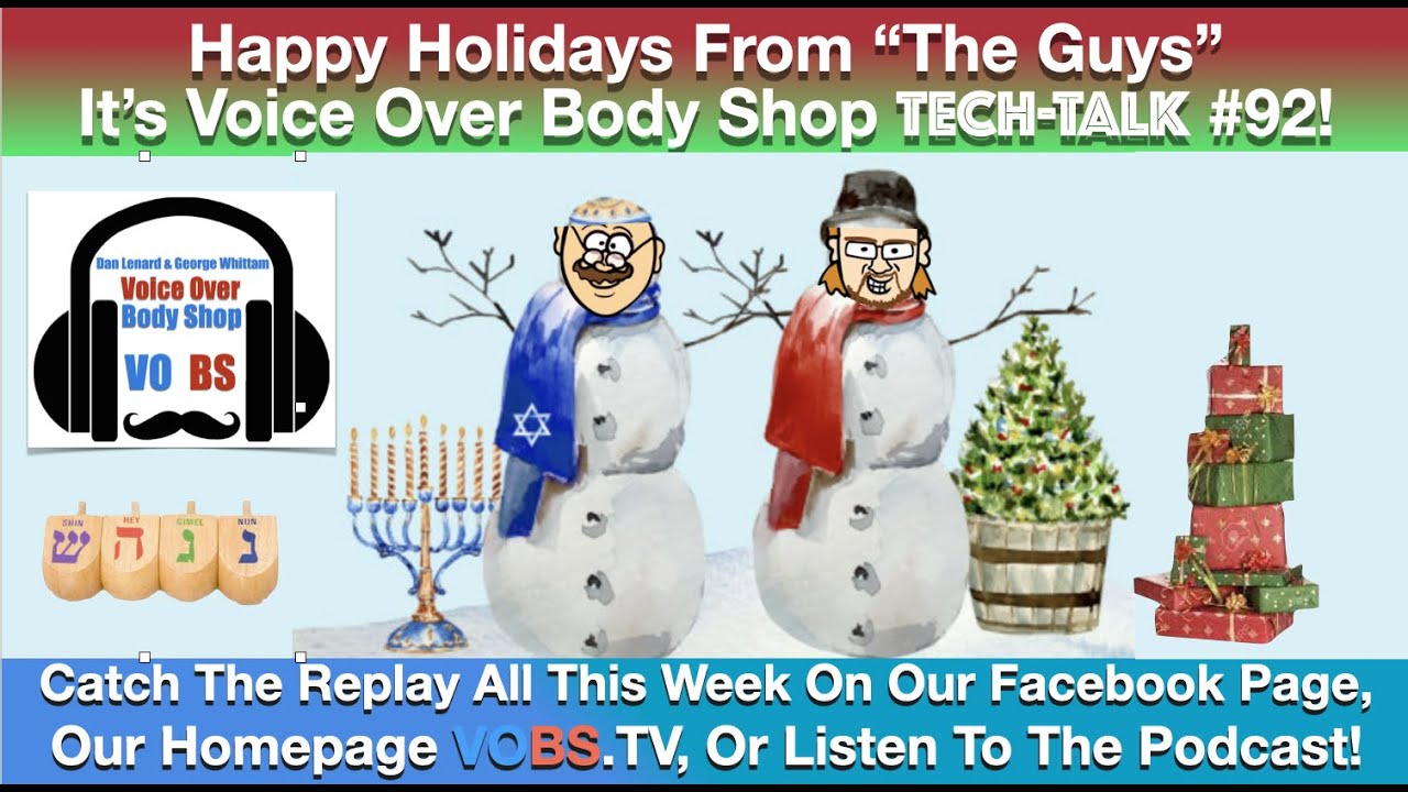 VOBS - Voice Over Body Shop -TECH-TALK #92! - YouTube
