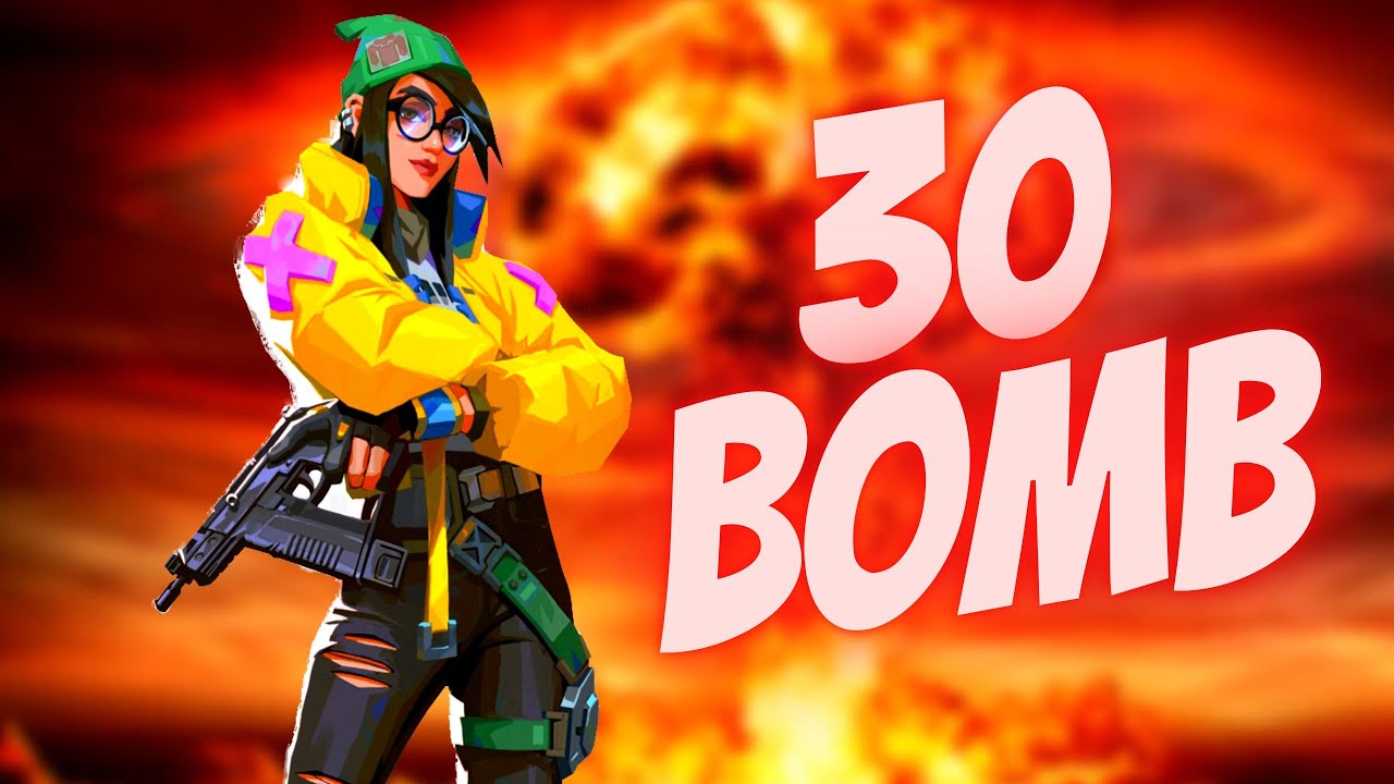 Dropping a 30 BOMB on Valorant - YouTube