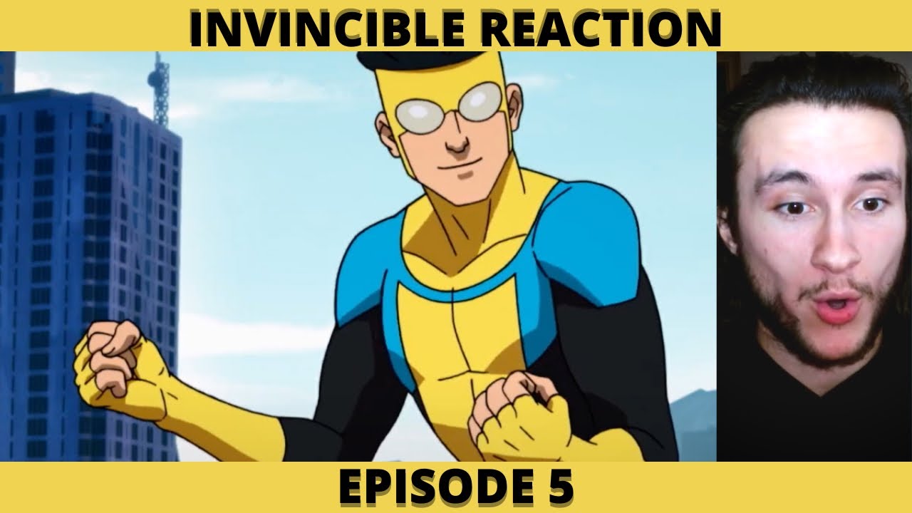 Superhero fan reacts to INVINCIBLE Episode 5 #invincible - YouTube
