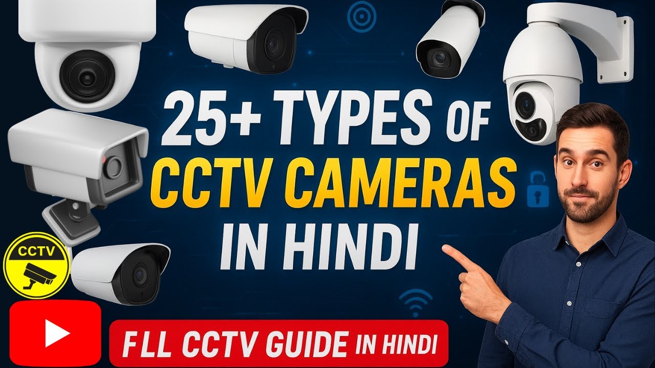 How Many Types of CCTV Cameras | 📸 25+ Types of CCTV Cameras Explained ...
