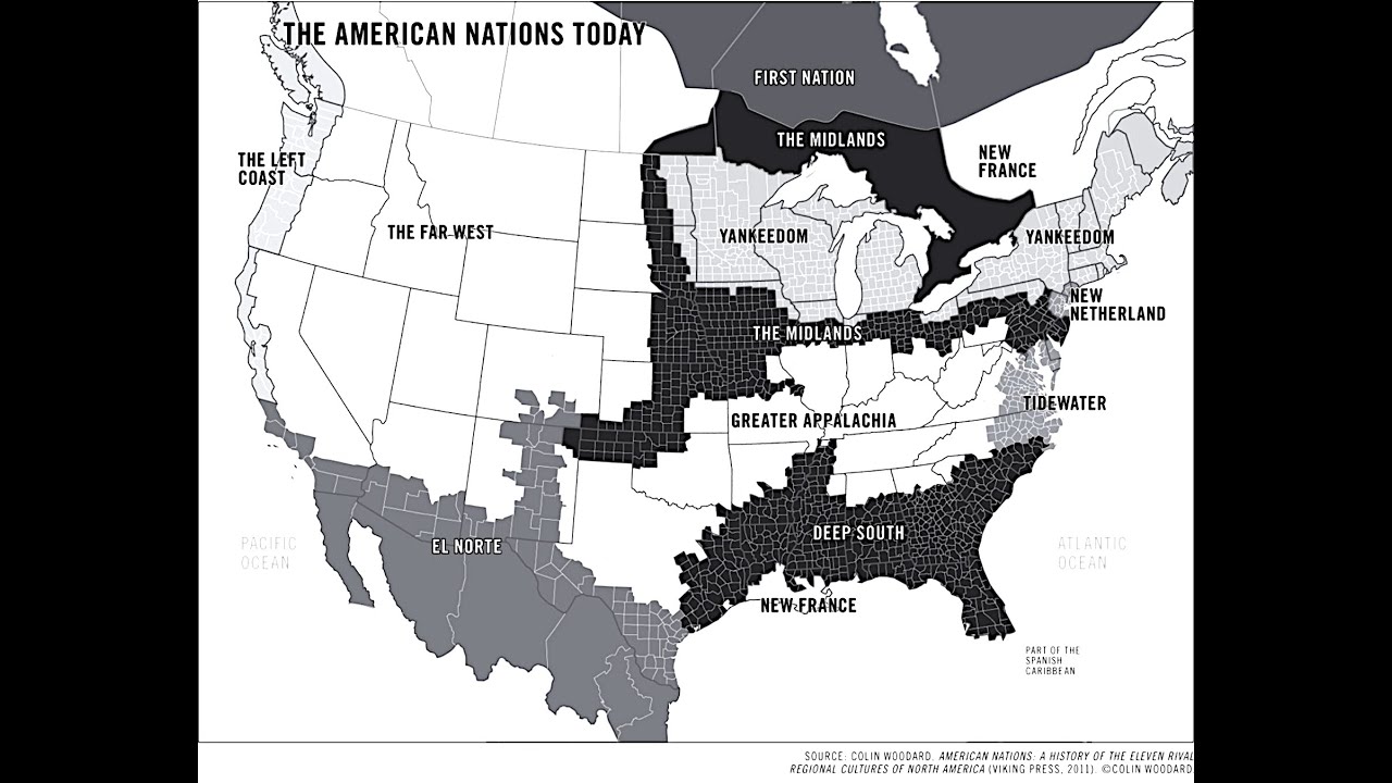 American Nations, a history of the eleven rival regional cultures of ...