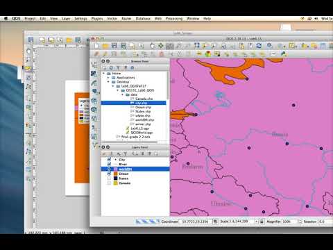 QGIS Lab 6 MAP1 Composer