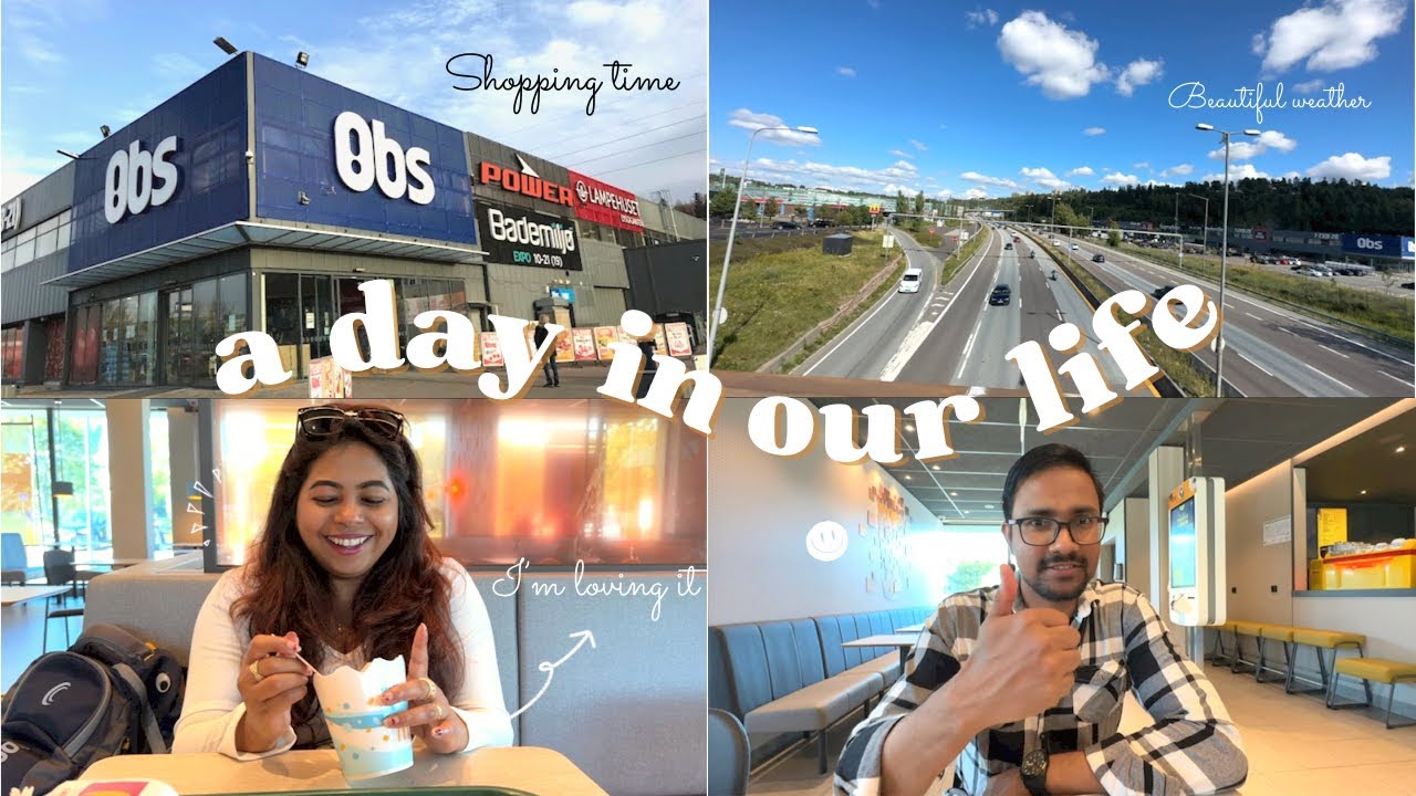 A Simple shopping and exchange day of our life in Oslo, Norway | Obs ...