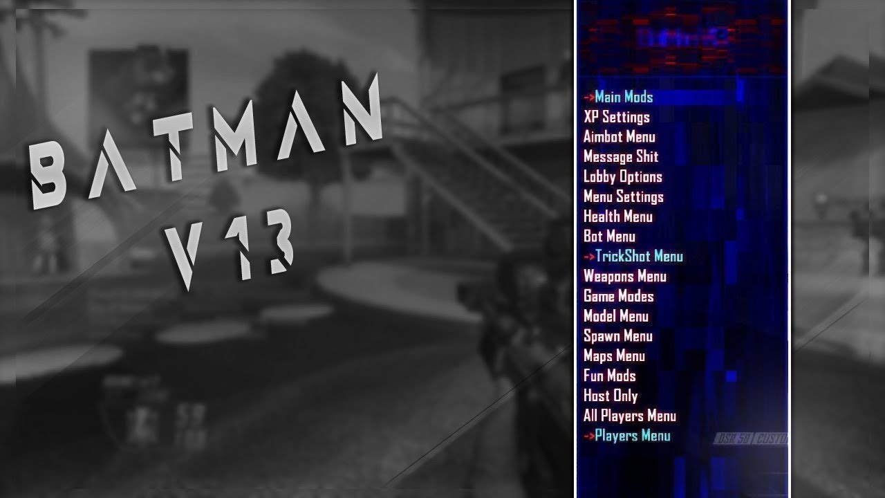 *BO2* PRÉSENTATION DU MENU BATMAN V13 + FAQ MOD - YouTube