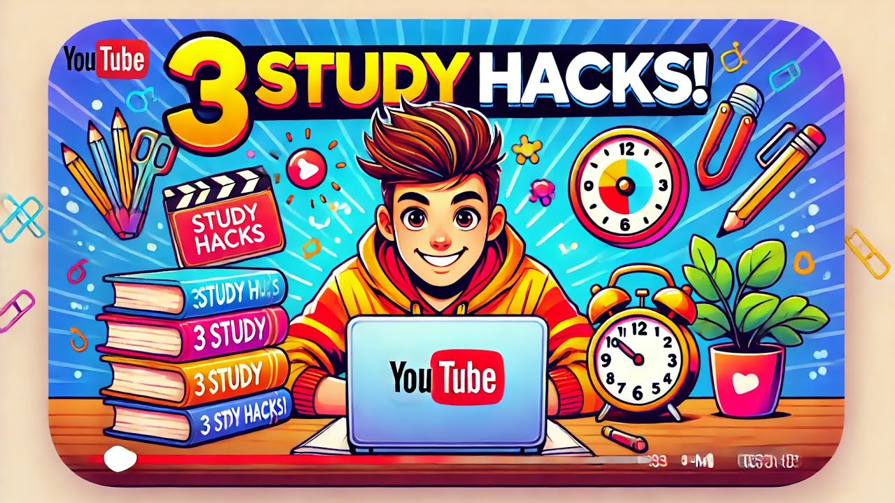 3 Powerful Study Hacks to Learn Faster and Remember More! - YouTube