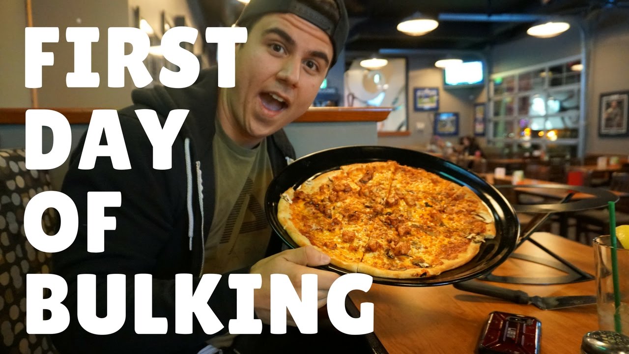 First Day of Bulking | Former Obese Man Bulks for the First Time | The ...