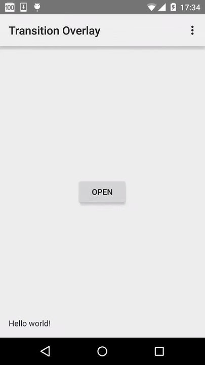 Android material design: shared view overlays navigation bar while activity is in transaction ...
