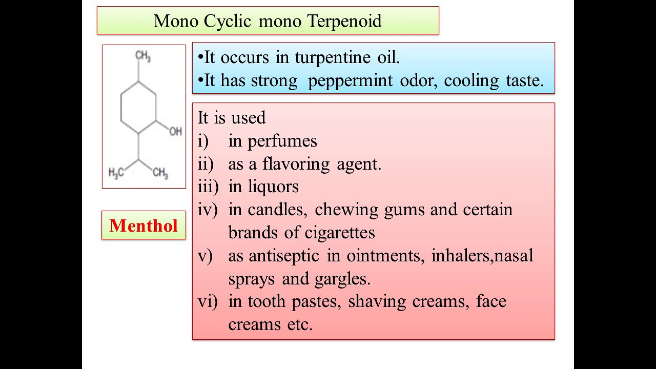 Natural Products-TERPENES & TERPENOIDS-01-Introduction, Classification ...