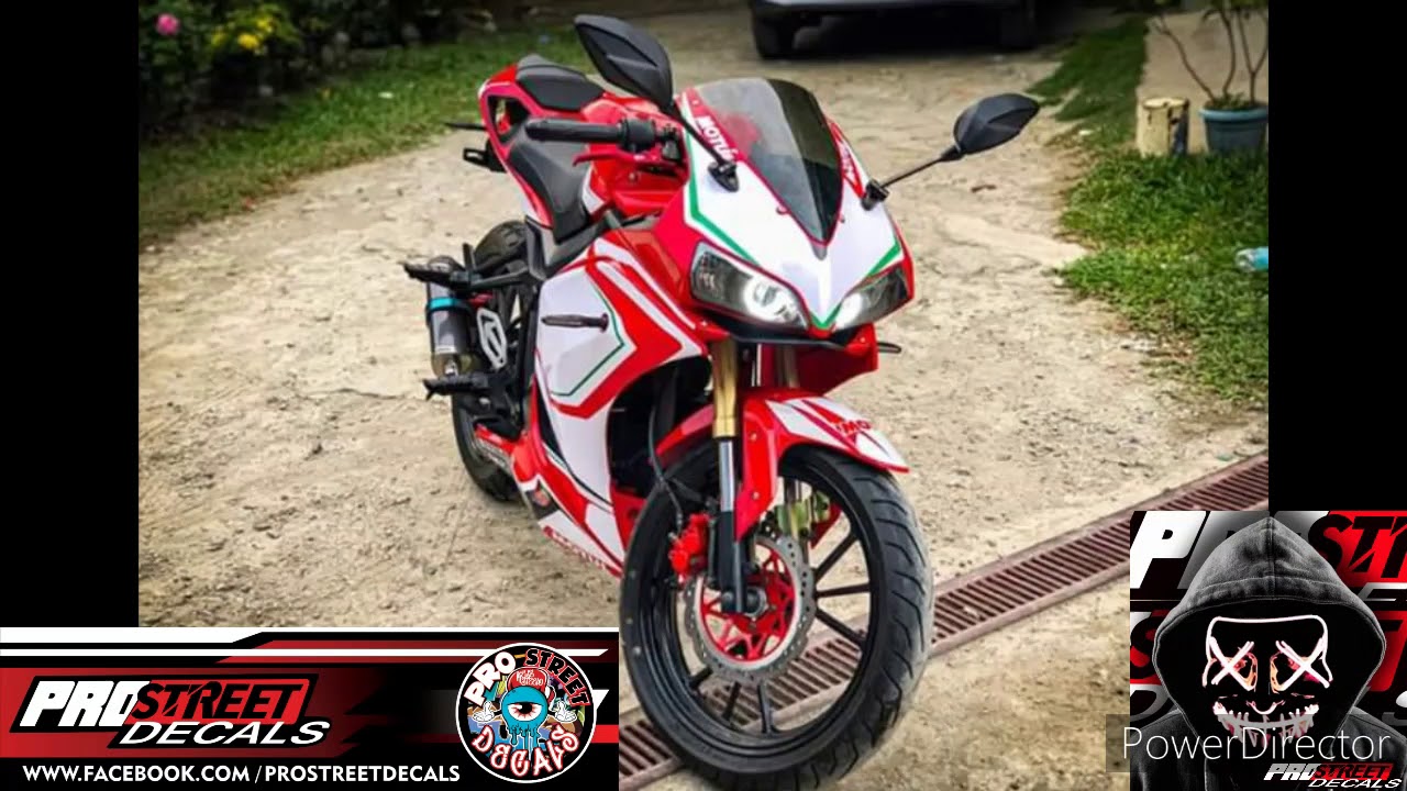 MOTORSTAR Z200S/X DECAL CONCEPT/DESIGN BY PROSTREET DECALS - YouTube