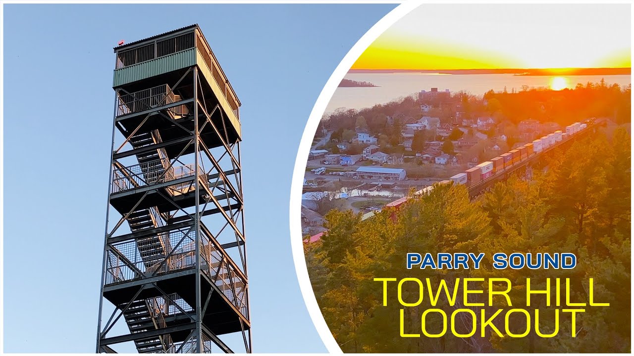 Exploring the Parry Sound Tower Hill Lookout - YouTube