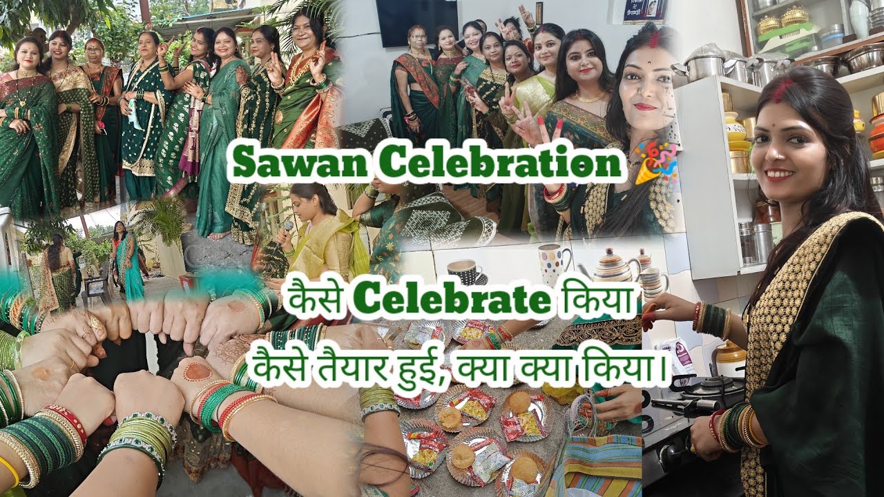 Sawan special theme Kitty party new game for ladies, very interesting ...