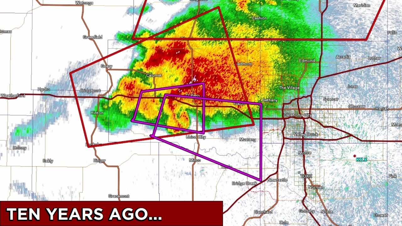 Wed 5/31/23 - US weather | Recap of 2013 El Reno storm and May 1985 ...