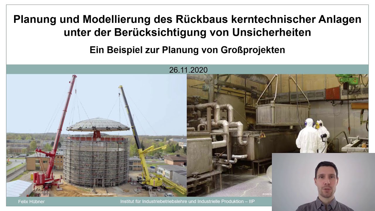 Planung und Modellierung von Großprojekten - YouTube